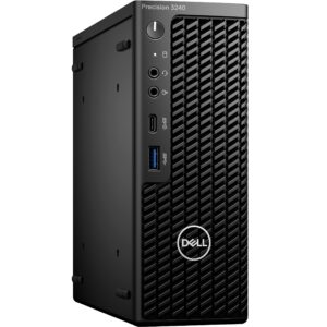 dell precision 3000 3240 workstation - intel core i5 hexa-core (6 core) i5-10500 10th gen 3.10 ghz - 8 gb ddr4 sdram ram - 256 gb ssd - ultra small