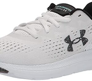 Under Armour Women's Charged Impulse 2 PNTSPL, White (100)/White, 10 M US