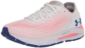 under armour women's hovr sonic 4 running shoe, white (109)/brilliance, 5.5