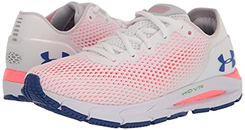 Under Armour Women's HOVR Sonic 4 Running Shoe, White (109)/Brilliance, 5.5