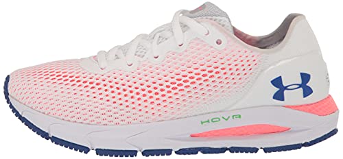 Under Armour Women's HOVR Sonic 4 Running Shoe, White (109)/Brilliance, 5.5