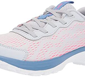 Under Armour Girls Pre School Bandit 7 Running Shoe, Halo Gray (101)/White, 1