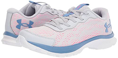 Under Armour Girls Pre School Bandit 7 Running Shoe, Halo Gray (101)/White, 1