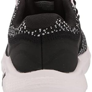 Under Armour Girls' Grade School Charged Vantage Knit, Black (001)/Cool Pink, 6 M US