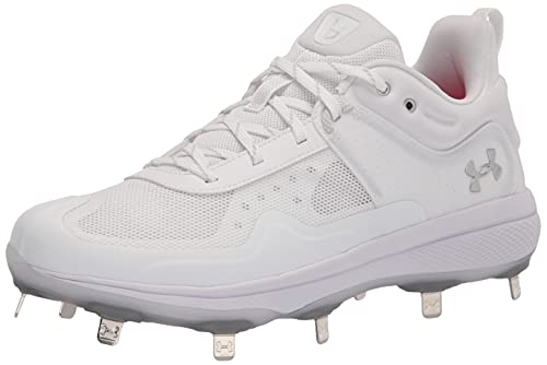 Under Armour Women's Glyde MT, White (100)/White, 8.5 M US