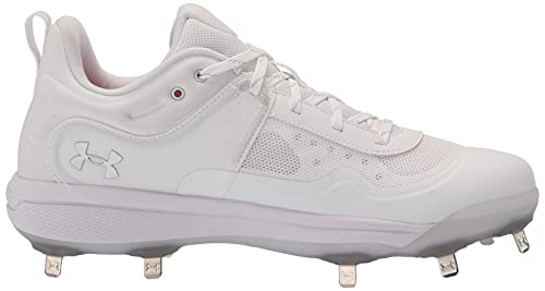 Under Armour Women's Glyde MT, White (100)/White, 8.5 M US