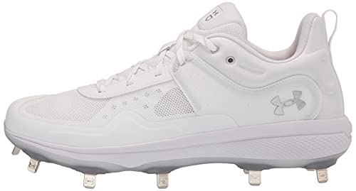 Under Armour Women's Glyde MT, White (100)/White, 8.5 M US