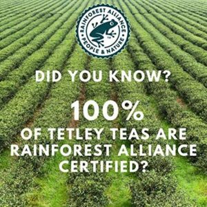 Tetley British Blend Premium Black Tea, 320 Tea Bags, Rainforest Alliance Certified, 320 Count (Pack of 1)