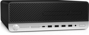 hp prodesk 600 g4 sff home and business desktop black (intel i5-8500 6-core, 16gb ram, 512gb pcie ssd, intel uhd 630, 2xusb 3.1, 2 display port (dp), optical drive, win 10 pro) (renewed)