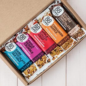 88 Acres Granola Bars | Gluten Free, Nut-Free Oat and Seed Snack Bar | Vegan & Non GMO | 6 Pack (Variety Pack)…