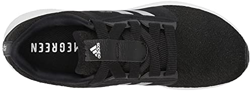 adidas Women's Edge Lux 4 Running Shoe, Black/White/Grey, 9