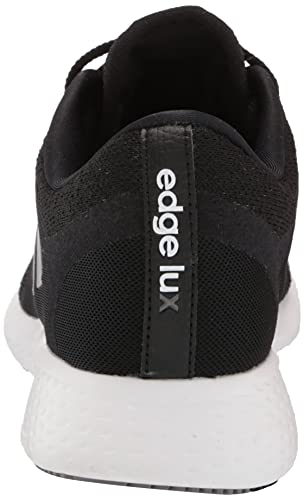 adidas Women's Edge Lux 4 Running Shoe, Black/White/Grey, 9