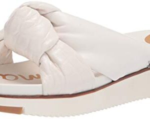 Sam Edelman Women's Agatha Sport Sandal, Bright White, 7