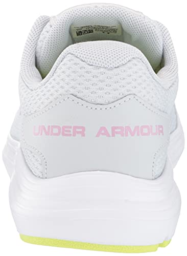 Under Armour Unisex Big Kid Grade School Surge 2, Halo Gray (109)/White, 7