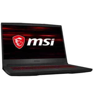 msi gf65 thin gaming laptop, ips thin-bezel gaming display, core i7-10750h, wi-fi 6, gtx 1660ti, win 10 home, 8gb ram, 512gb pcie ssd