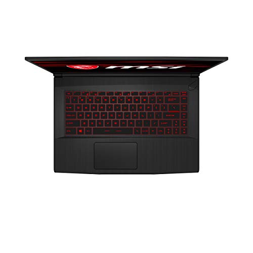 MSI GF65 Thin Gaming Laptop, IPS Thin-Bezel Gaming Display, Core i7-10750H, Wi-Fi 6, GTX 1660Ti, Win 10 Home, 8GB RAM, 512GB PCIe SSD