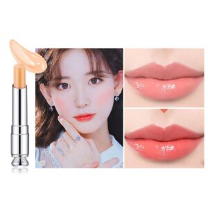 BINGBRUSH 3 Pcs Color Changing Change Lipstick Lip Balm,Korean Magic Lipstick Color Change Changing Lip Tint Tinted Stain Gloss Balm Long Lasting Waterproof Moisturizer Lipstick Set for Women