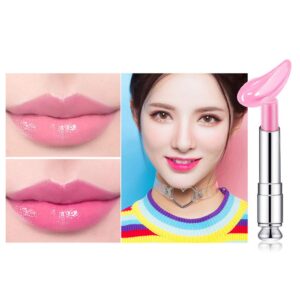 BINGBRUSH 3 Pcs Color Changing Change Lipstick Lip Balm,Korean Magic Lipstick Color Change Changing Lip Tint Tinted Stain Gloss Balm Long Lasting Waterproof Moisturizer Lipstick Set for Women