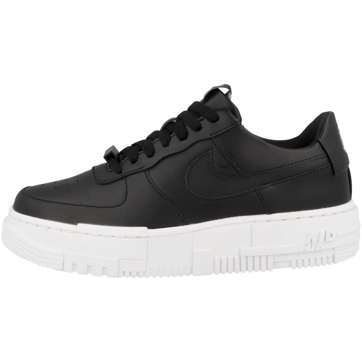 Nike Womens WMNS Air Force 1 Pixel CK6649 001 - Size 8.5W Black/Black-White