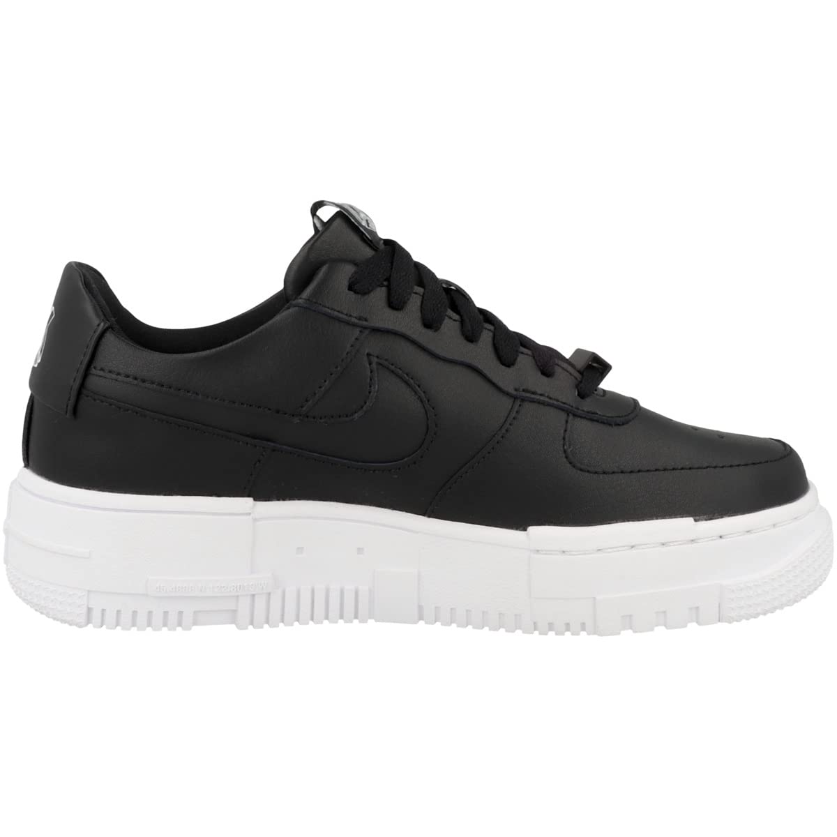 Nike Womens WMNS Air Force 1 Pixel CK6649 001 - Size 8.5W Black/Black-White