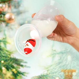 Haakaa Winter Holiday Silicone Breast Pump Stopper Gift Set 4 PK (Limited Edition)