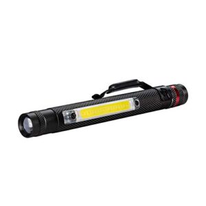 coast® g23 120 lumen alkaline dual power magnetic led penlight with c.o.b. area light