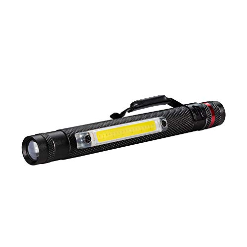 Coast® G23 120 Lumen Alkaline Dual Power Magnetic LED Penlight with C.O.B. Area Light