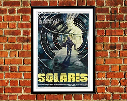 Tarkovsky Movie Poster Solaris Print Soviet Art Movie Andrey Tarkovski