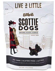 gimbal's licorice scottie dogs, 12 oz