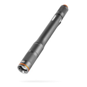 nebo columbo 150 lumen led pen light flashlight | 150 lumen inspector light powered by 2 aaa batteries