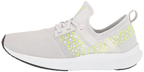 New Balance Women's Nergize Sport V1 Training Shoe, Summer Fog/Hi-Lite, 10 M