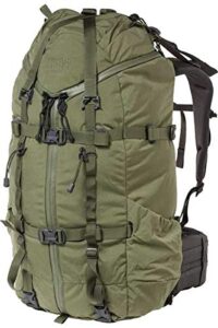 mystery ranch terraframe 3-zip 50 backpack - for serious backpackers, loden, x-large