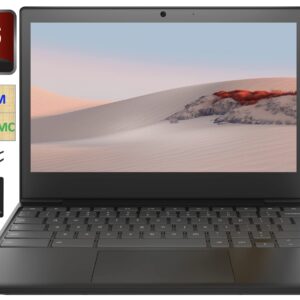 Lenovo 2022 Newest Lightweight Chromebook 3 11.6" HD Screen Laptop Business & Student, AMD Dual-Core A6-9220C, up to 2.7 GHZ, 4GB RAM, 32GB eMMC Storage, WiFi 5, Webcam, Chrome OS +MarxsolCables