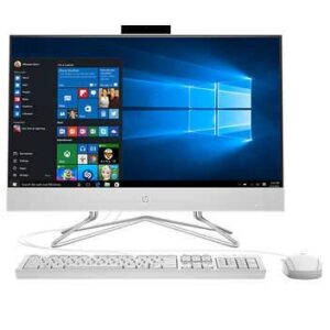 hp 23.8" all-in-one touchscreen desktop -10th gen intel core i5-1035g1, 12gb memory, 1tb hard drive+ 256gb ssd,- geforce mx330-1080p