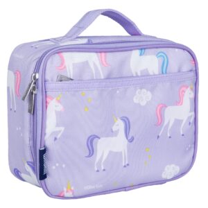 Wildkin 15 Inch Kids Backpack Bundle with Lunch Box Bag (Unicorn)