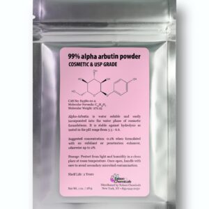 Pure Alpha-Arbutin Powder Snow White Powder 1 Oz. / 28 Grams 99% Pure DIY USP Grade.