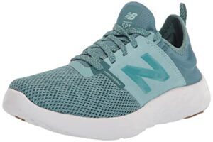 new balance women's fresh foam sport v2 running shoe, storm blue/deep sea/mountain teal, 9.5