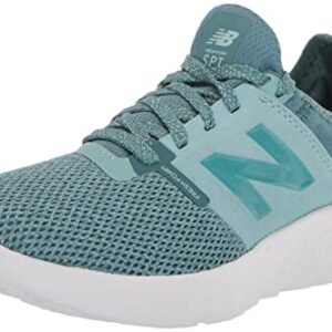 New Balance Women's Fresh Foam Sport V2 Running Shoe, Storm Blue/Deep Sea/Mountain Teal, 9.5