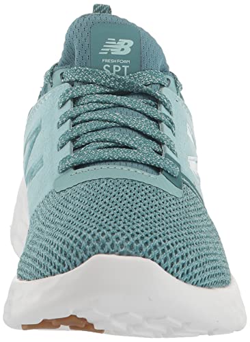 New Balance Women's Fresh Foam Sport V2 Running Shoe, Storm Blue/Deep Sea/Mountain Teal, 9.5