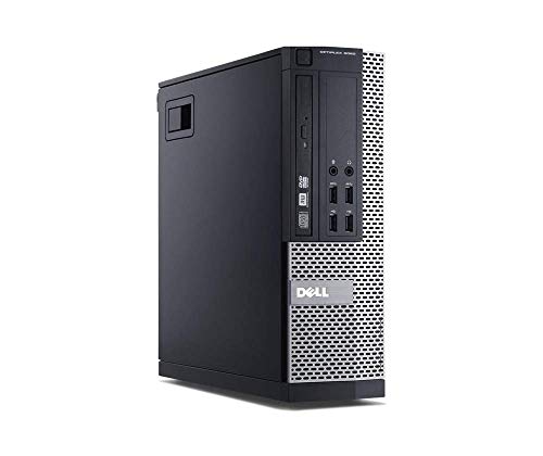 Dell Optiplex 9020 Small Form Factor Desktop PC, Intel Core i7-4770, 32GB Ram, 2TB SATA Drive + 256GB SSD WiFi, DVD-RW, 24-inch LCD, Windows 10 Pro (Renewed)