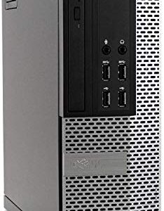 Dell Optiplex 9020 Small Form Factor Desktop PC, Intel Core i7-4770, 32GB Ram, 2TB SATA Drive + 256GB SSD WiFi, DVD-RW, 24-inch LCD, Windows 10 Pro (Renewed)