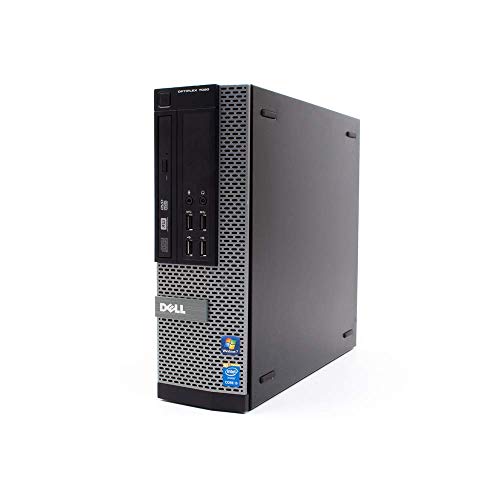 Dell Optiplex 9020 Small Form Factor Desktop PC, Intel Core i7-4770, 32GB Ram, 2TB SATA Drive + 256GB SSD WiFi, DVD-RW, 24-inch LCD, Windows 10 Pro (Renewed)