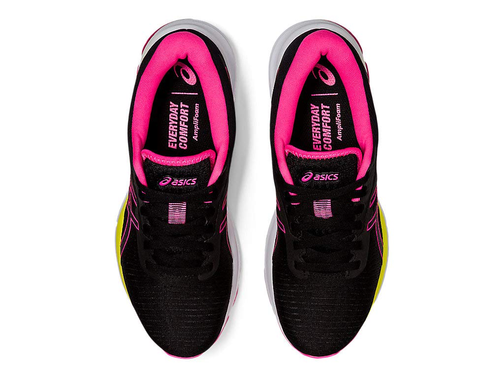 ASICS Women's Gel-Pulse 12 Running Shoes, 6.5, Black/HOT Pink