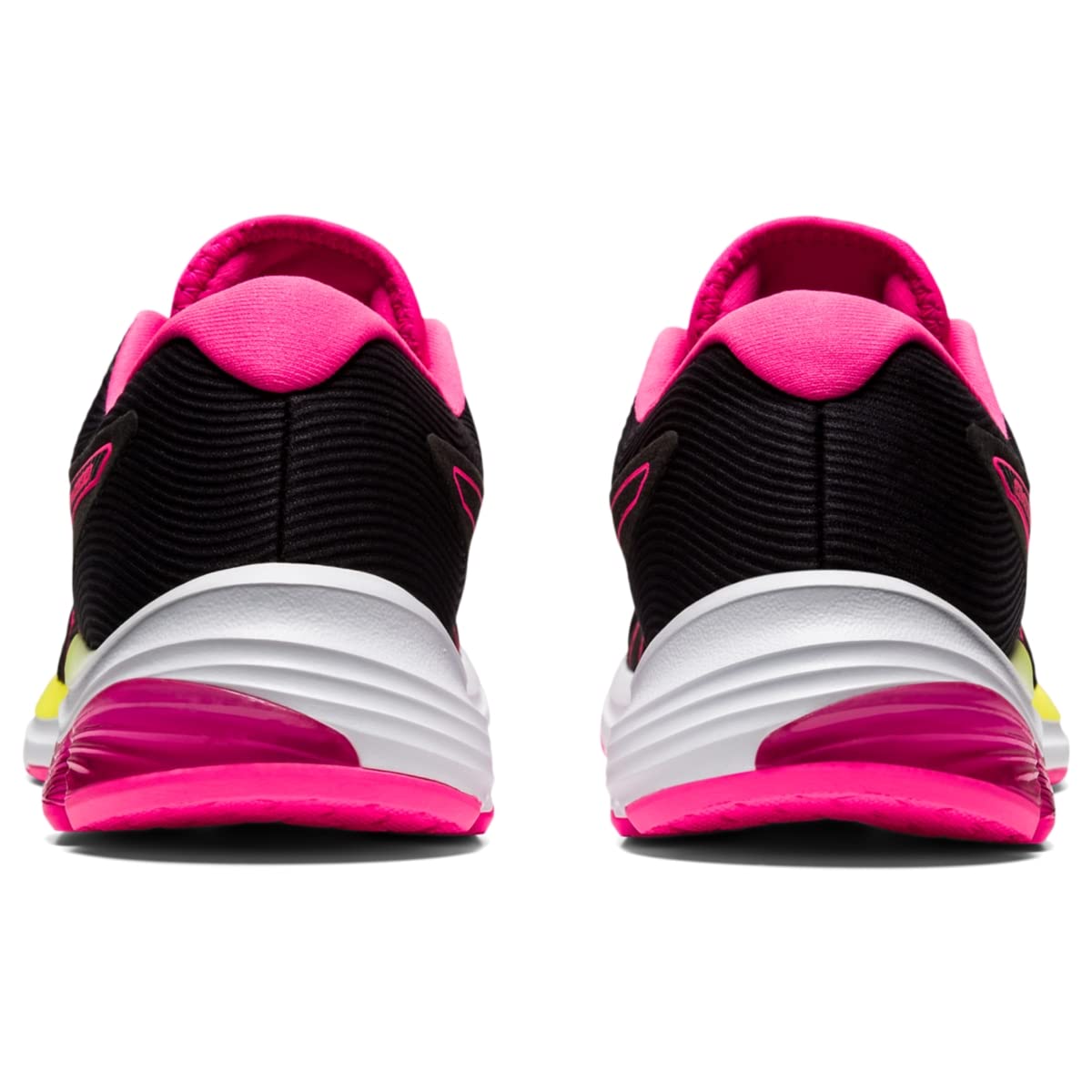 ASICS Women's Gel-Pulse 12 Running Shoes, 6.5, Black/HOT Pink