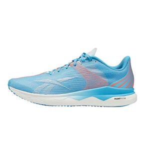 Reebok Women's Floatride Run Fast 3.0 Running Shoe - Color: Radiant Aqua/Orange Flare/White - Size: 8.5 - Width: Regular