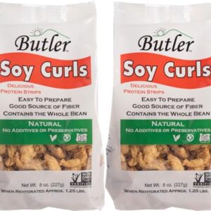 Butler Foods, Soy Curls, 8 Ounce (pack of 2)