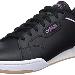 adidas Women's ROGUERA Gymnastics Shoe, Core Black Halo Ivory, 6