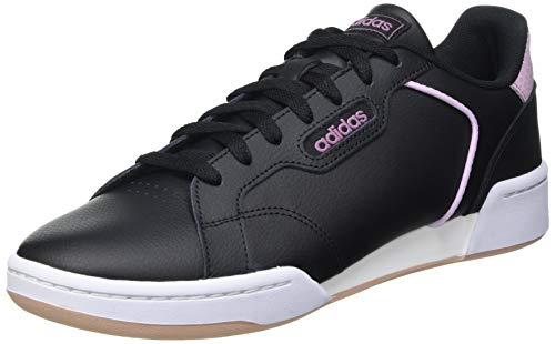 adidas Women's ROGUERA Gymnastics Shoe, Core Black Halo Ivory, 6