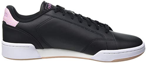 adidas Women's ROGUERA Gymnastics Shoe, Core Black Halo Ivory, 6