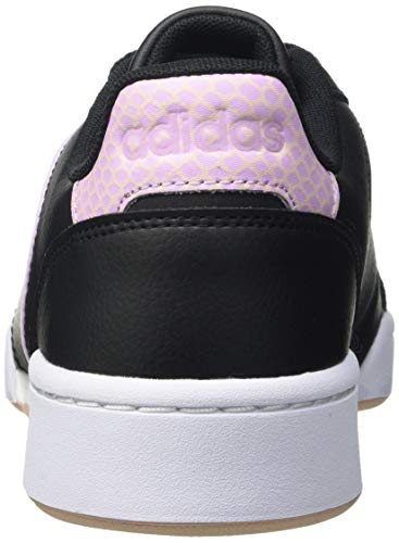 adidas Women's ROGUERA Gymnastics Shoe, Core Black Halo Ivory, 6